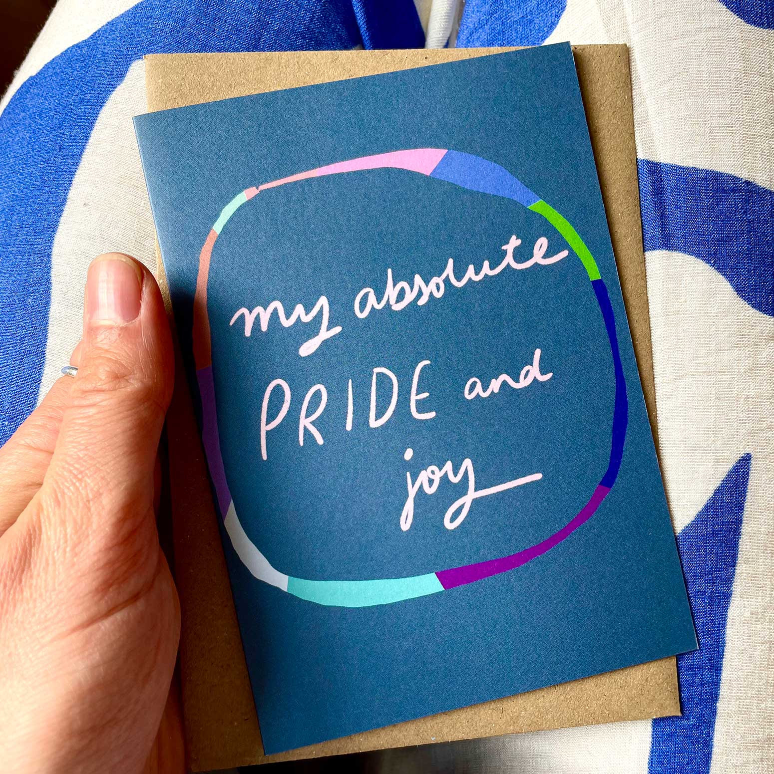 My Pride & Joy card – Nicola Rowlands